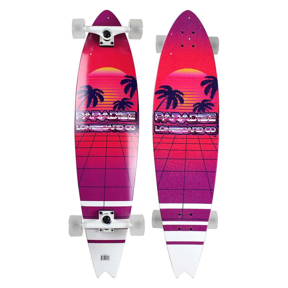 PRODUCT DETAILS Paradise Retro Swallow Tail ロングボード クルーザー コンプリート 9.5" x 39.5"【商品仕様】・ 種別：ロングボード / クルーザー（完成品）・ デッキサイズ：9.5" ...