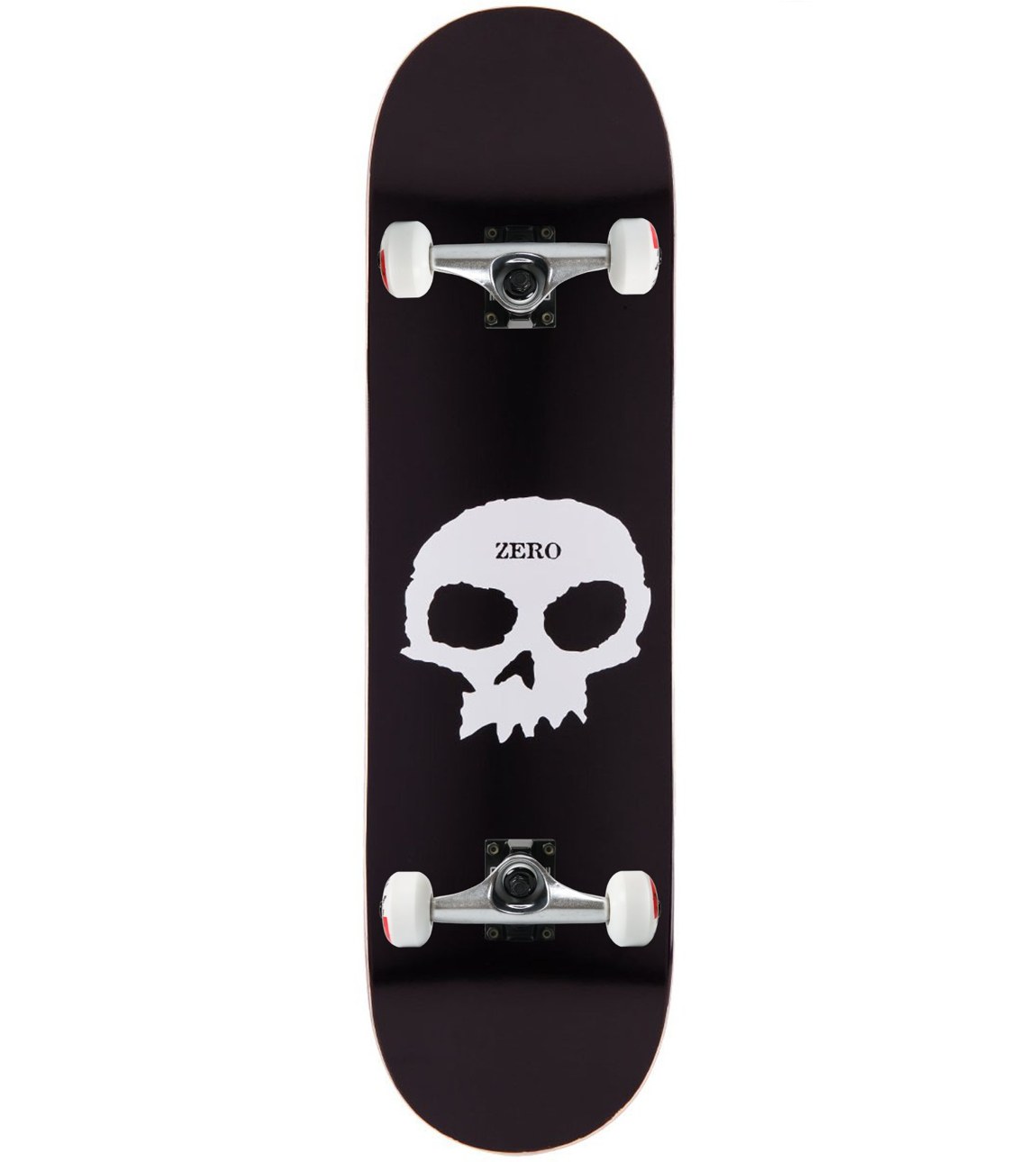 PRODUCT DETAILS Zero Single Skull コンプリート スケートボード 8.5インチ【商品仕様】・ 種別：コンプリート（完成品）・ デッキ幅：8.5インチ（約21.59cm）・ トラック：Essentials Ra...