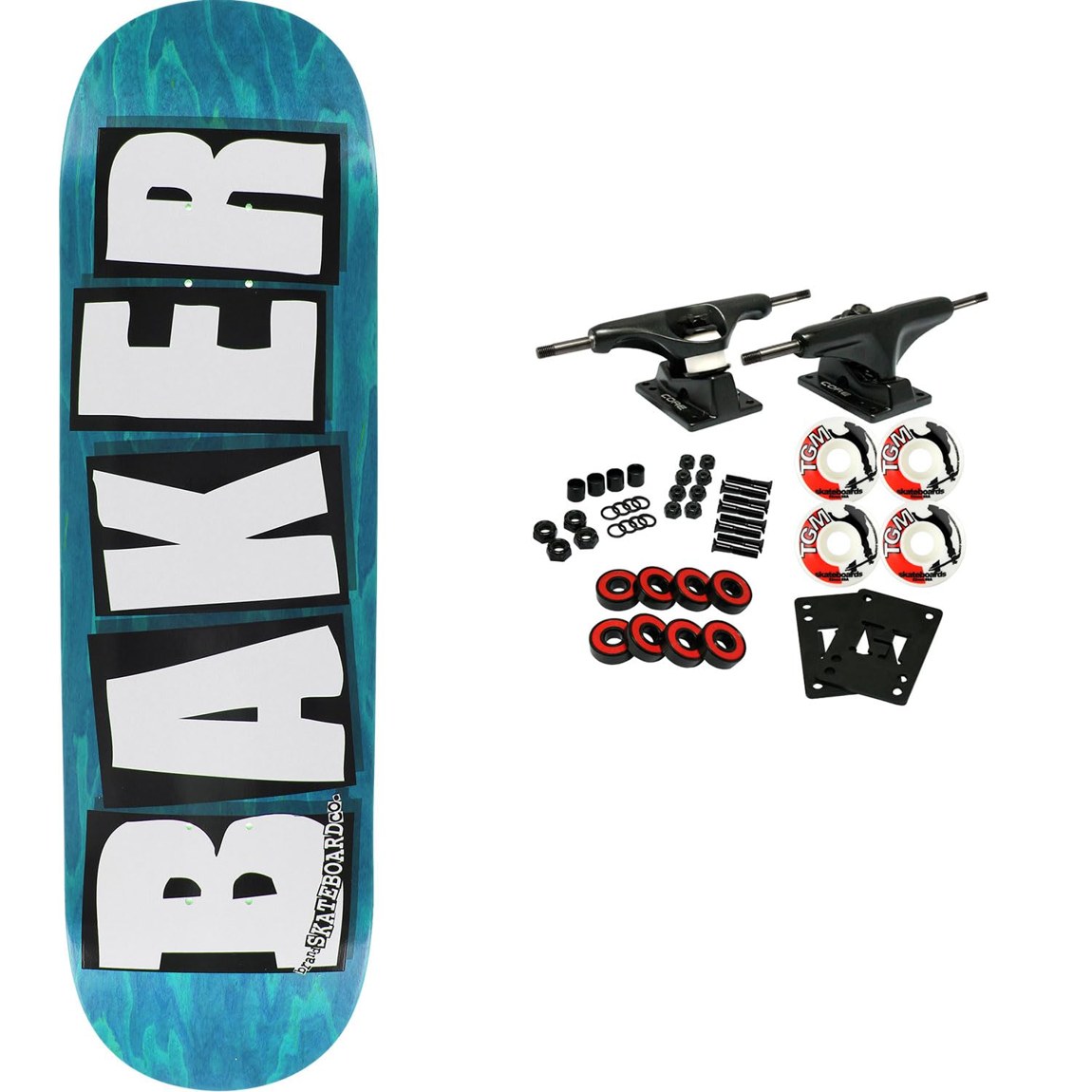 PRODUCT DETAILS Baker Logo Veneers B2 Blue スケートボード コンプリート 8.5インチ x 32.5インチ【商品仕様】・ 種別：スケートボード コンプリート（お客様組み立て品）・ デッキサイズ：8....