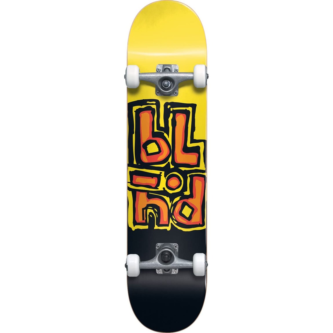 PRODUCT DETAILS Blind Skateboards OG Stacked Black/Yellow コンプリート スケートボード 7.5" First Push ソフトウィール【商品仕様】・ 種別：コンプリート（完成品）・ ...
