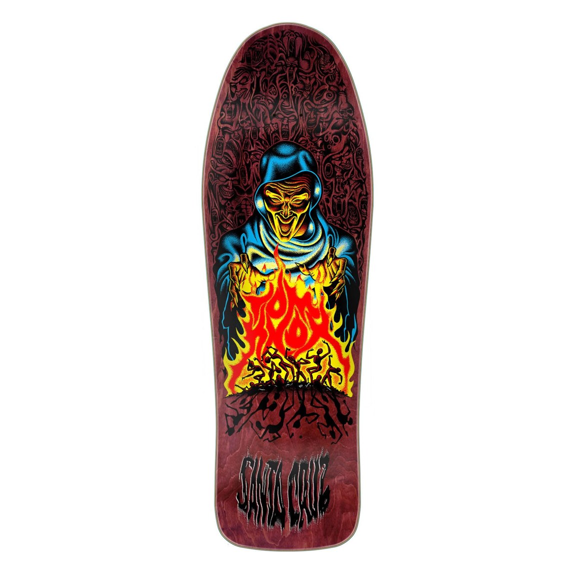 PRODUCT DETAILS SANTA CRUZ Knox Firepit Reissue スケートボード デッキ 10.0in x 31.3in【商品仕様】・ 種別：スケートボード デッキ・ サイズ：10.0インチ（約25.4cm）×...