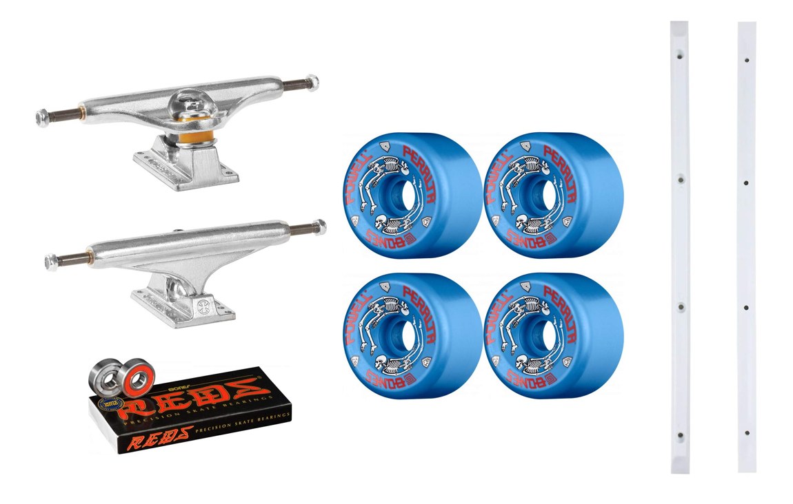 PRODUCT DETAILS Independent Stage 11 129 Powell Peralta G-Bones 64mm Bones Reds スケートボード パーツセット トラック ウィール ベアリング レールバー【商品仕...