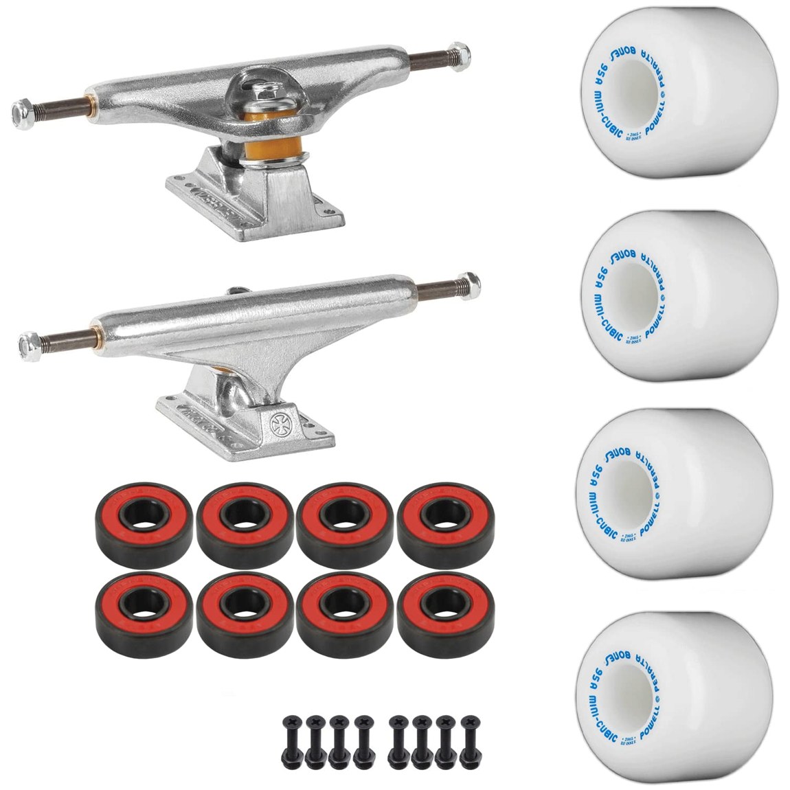 PRODUCT DETAILS Independent Powell Amphetamine スケートボード パーツセット Old School Pack トラック 159 ウィール 64mm 95A ベアリング【商品仕様】・ 種別：スケー...