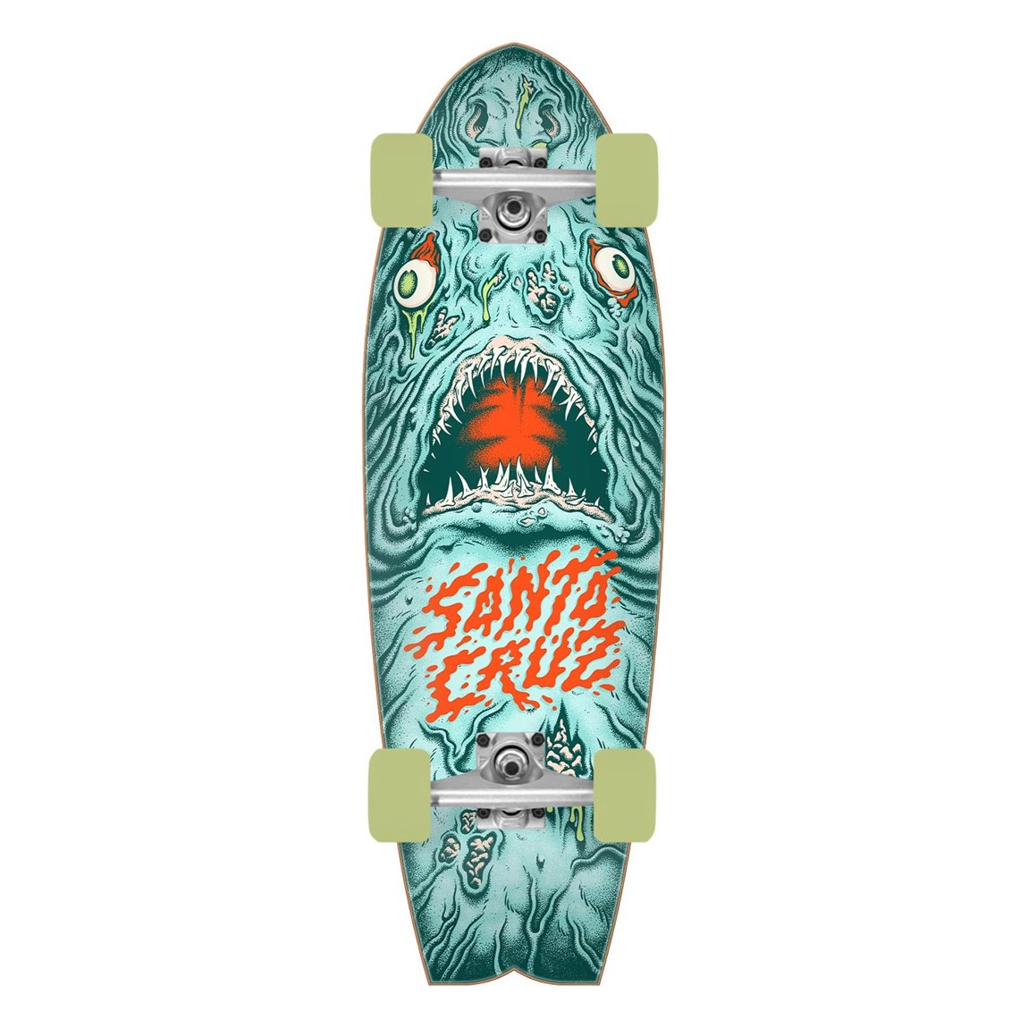 PRODUCT DETAILS Santa Cruz Dead Shark Cruzer スケートボード クルーザー 8.81インチ【商品仕様】・ 種別：クルーザー（完成品）・ デッキ幅：8.81インチ（約22.37cm）・ デッキ長：27...