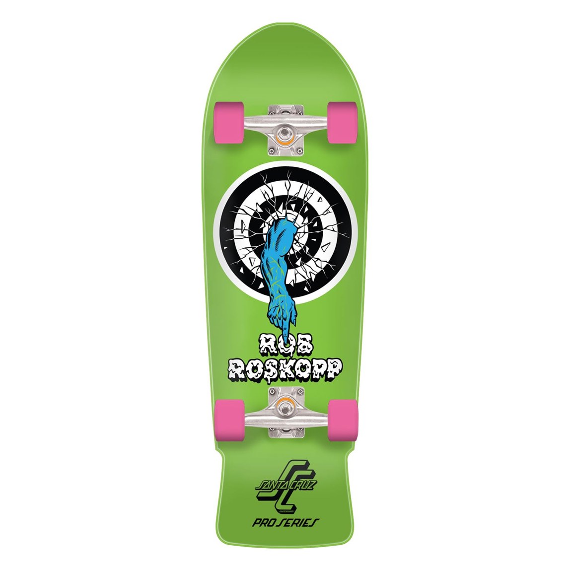 PRODUCT DETAILS Santa Cruz Roskopp One Shaped Skateboard Cruzer 10.0in x 31.4in クルーザー スケートボード コンプリート【商品仕様】・ 種別：スケートボード ク...