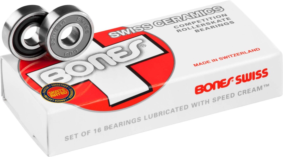 PRODUCT DETAILS Bones Swiss Ceramics Bearings 16個入り 8mm スケートボード ベアリング セラミックボール スイス製【商品仕様】・ 種別：ベアリング・ サイズ：軸径 8mm・ 個数：16個入...