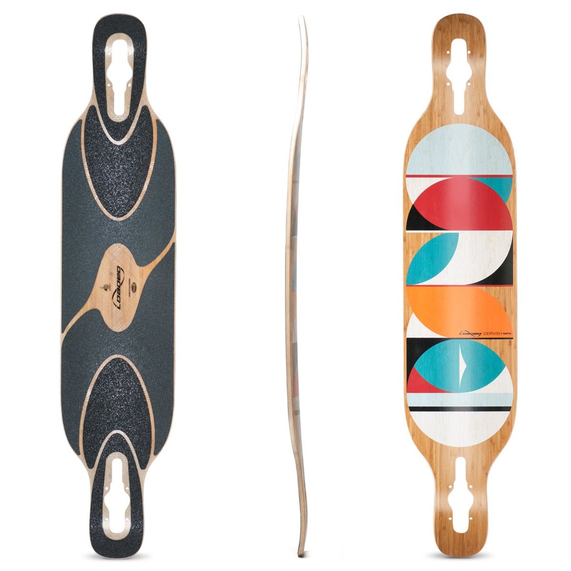 PRODUCT DETAILS Loaded Boards Dervish Sama ロングボード スケートボード デッキ 42.8インチ Flex 2【商品仕様】・ 種別：ロングボードデッキ（デッキ単体）・ デッキ長：42.8インチ（約1...