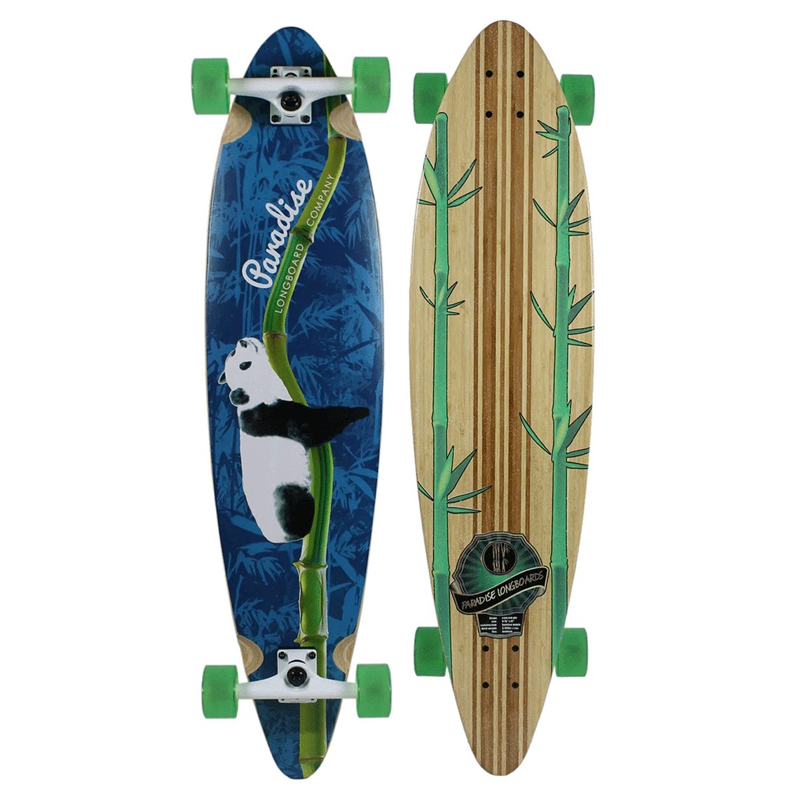 PRODUCT DETAILS Paradise Lazy Bamboo Panda ピンテイル ロングボード コンプリート クルーザー スケートボード 9.75" x 41"【商品仕様】・ 種別：ロングボード（コンプリートセット）・ デッ...