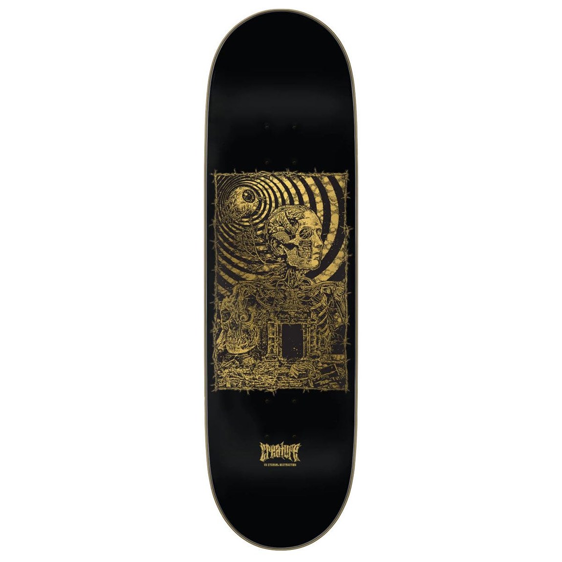 PRODUCT DETAILS CREATURE Fortress SM VX Stumps デッキ スケートボード 9.00 inch【商品仕様】・ 種別：スケートボード デッキ・ デッキ幅：9.00インチ（約22.86cm）・ デッキ長...