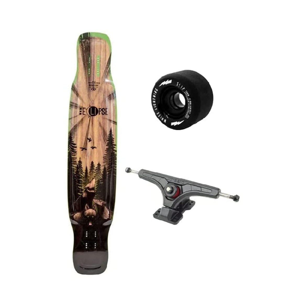 PRODUCT DETAILS Moonshine Manufacturing Eclipse ロングボード コンプリート 46インチ 9.3インチ Medium Flex 防水【商品仕様】・ 種別：ロングボード（完成品）・ デッキ幅：9....