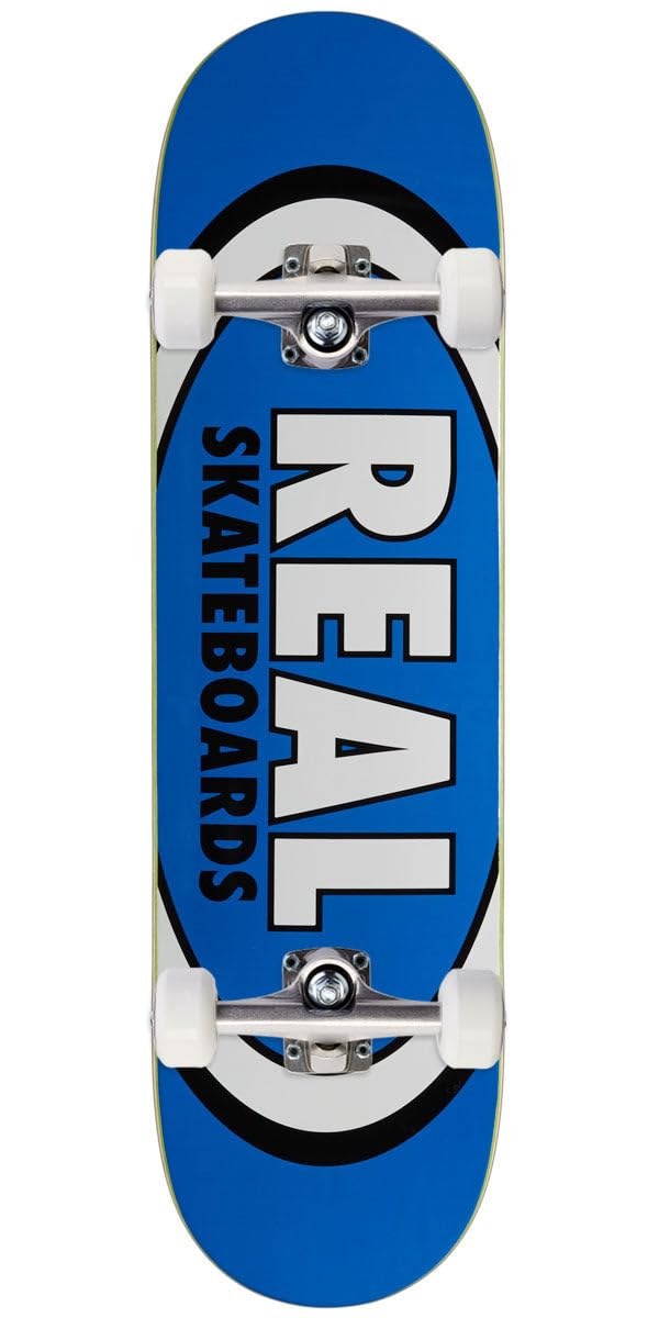 PRODUCT DETAILS Real Team Classic Oval スケートボード コンプリート Blue 8.50インチ【商品仕様】・ 種別：スケートボード コンプリート（完成品）・ デッキ幅：8.50インチ (約21.59cm...