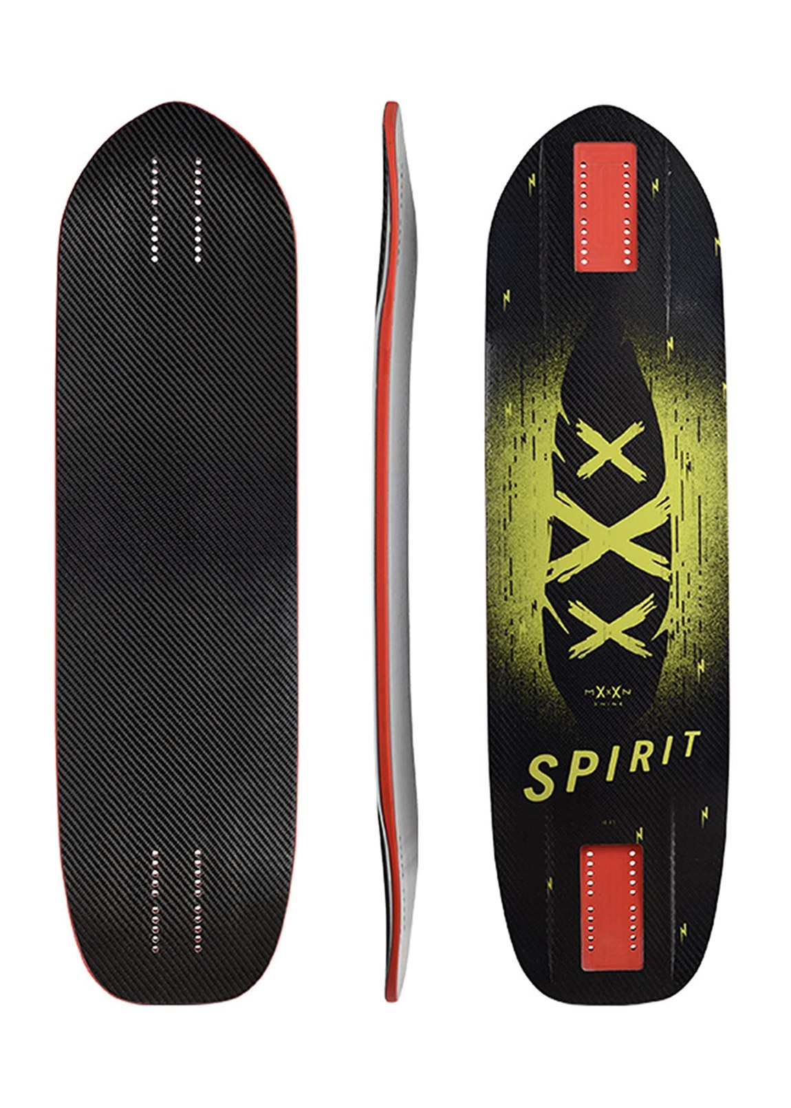 PRODUCT DETAILS Moonshine Manufacturing Spirit Carbon ロングボード スケートボード デッキ 9" x 34" 縦積層ウッド 防水仕様【商品仕様】・ 種別：ロングボード デッキ・ ブランド...