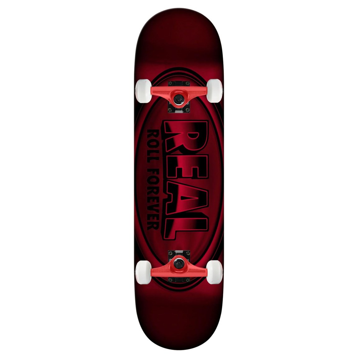 PRODUCT DETAILS REAL Basalt DBX Oval Red Foil スケートボード コンプリート 8.38" x 32.25"【商品仕様】・ 種別：スケートボード コンプリート（完成品）・ デッキサイズ：8.38イン...