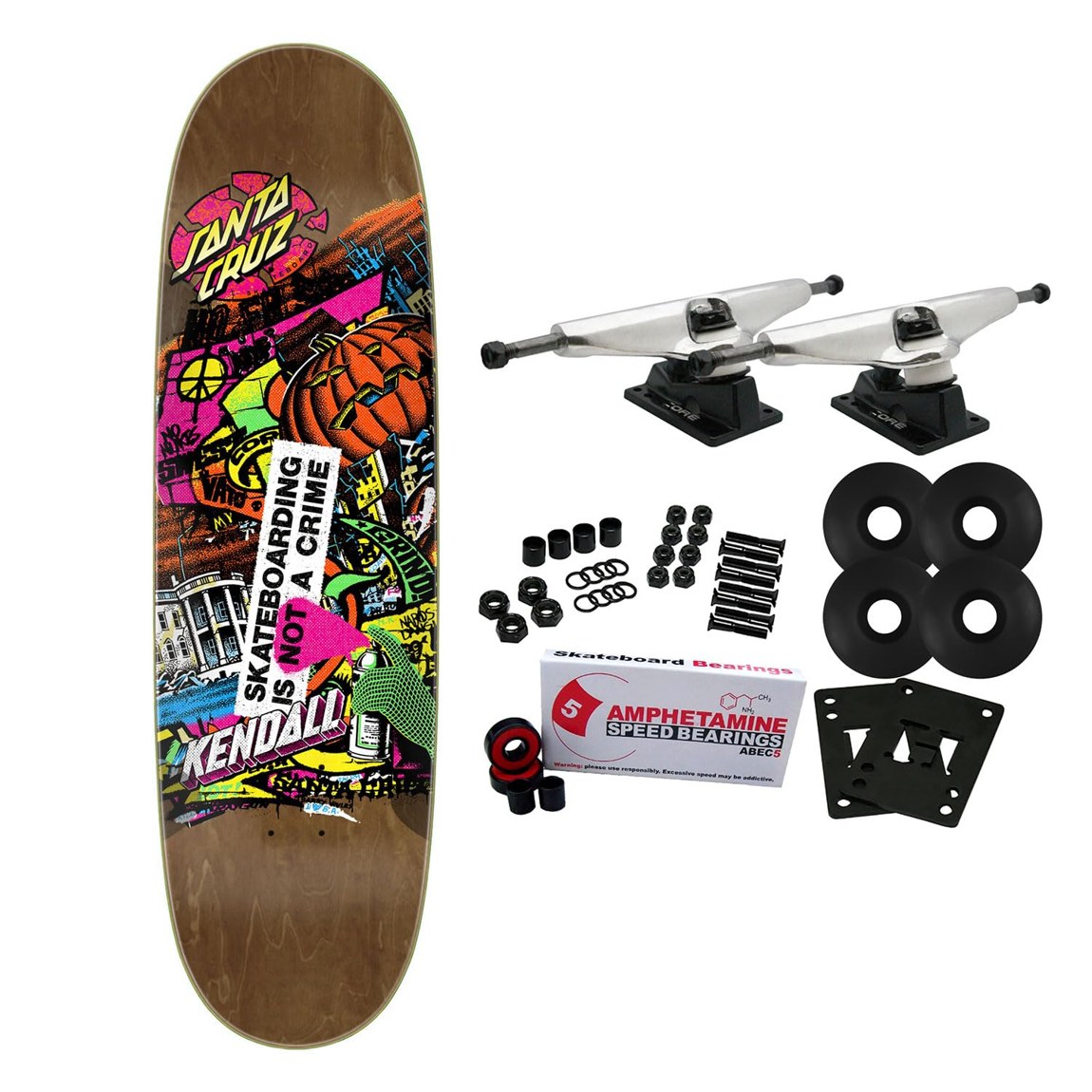 PRODUCT DETAILS Santa Cruz Jeff Street Art Collage VX スケートボード コンプリート 9.0インチ【商品仕様】・ 種別：スケートボード コンプリート（要組立て）・ デッキ幅：9.0インチ（...