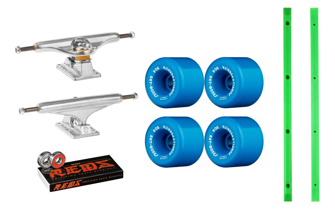 PRODUCT DETAILS INDEPENDENT Stage 11 144 Powell Peralta Rat Bones スケートボード トラック ウィール ベアリング レールバー セット 8.25インチ【商品仕様】・ 種別：スケ...
