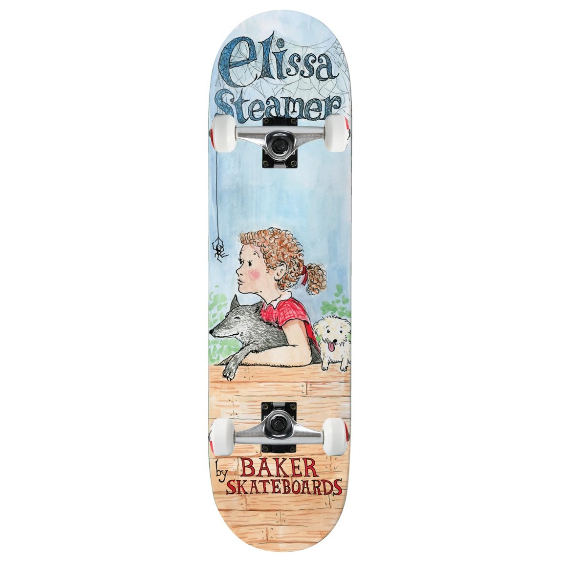 PRODUCT DETAILS Baker Elissa Steamer Web Blue スケートボード コンプリート 8.25インチ【商品仕様】・ 種別：スケートボード コンプリート（完成品）・ デッキ幅：8.25インチ（約20.95c...