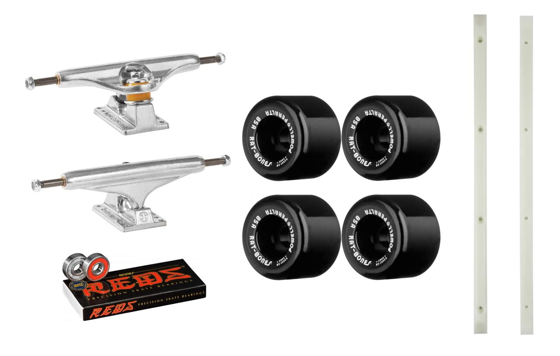 PRODUCT DETAILS INDEPENDENT 144 Stage 11 トラック Powell Peralta Rat Bones 60mm ウィール Bones Reds ベアリング セット スケートボード【商品仕様】・ セット...