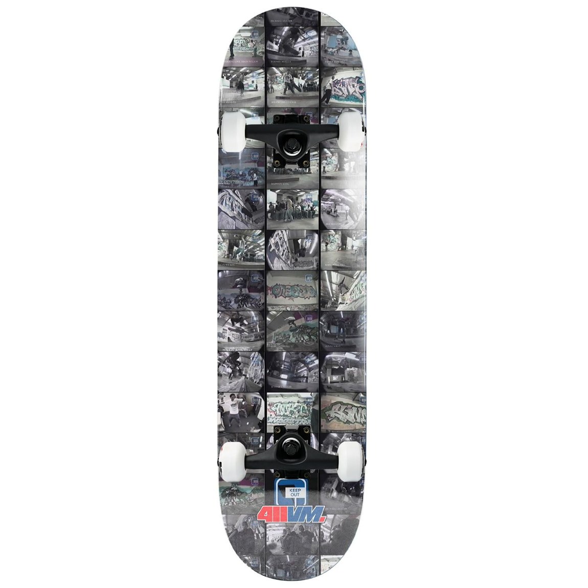 PRODUCT DETAILS 411VM Heritage Private Property Frame Grab Black スケートボード コンプリート 8.25インチ【商品仕様】・ 種別：スケートボード コンプリート（完成品）・ デ...