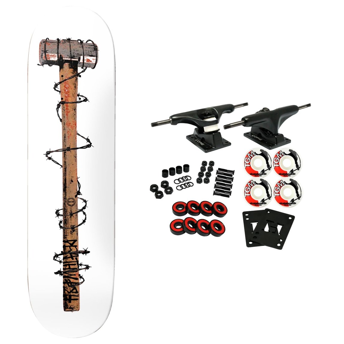 PRODUCT DETAILS Deathwish Erik Ellington Sledge スケートボード コンプリート 8.5" x 31.875"【商品仕様】・ 種別：スケートボード コンプリート（お客様組み立て品）・ デッキ幅：8...