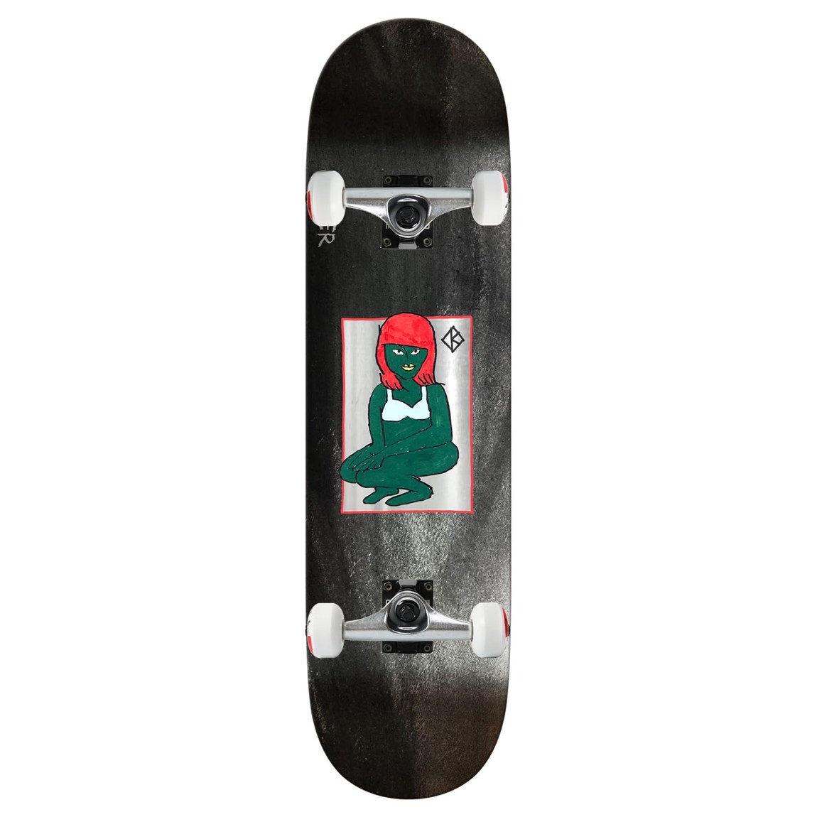 PRODUCT DETAILS Krooked Cromer The Green Lady DBX コンプリート スケートボード 8.25" x 32"【商品仕様】・ 種別：スケートボード コンプリート（完成品）・ デッキサイズ：8.25イ...