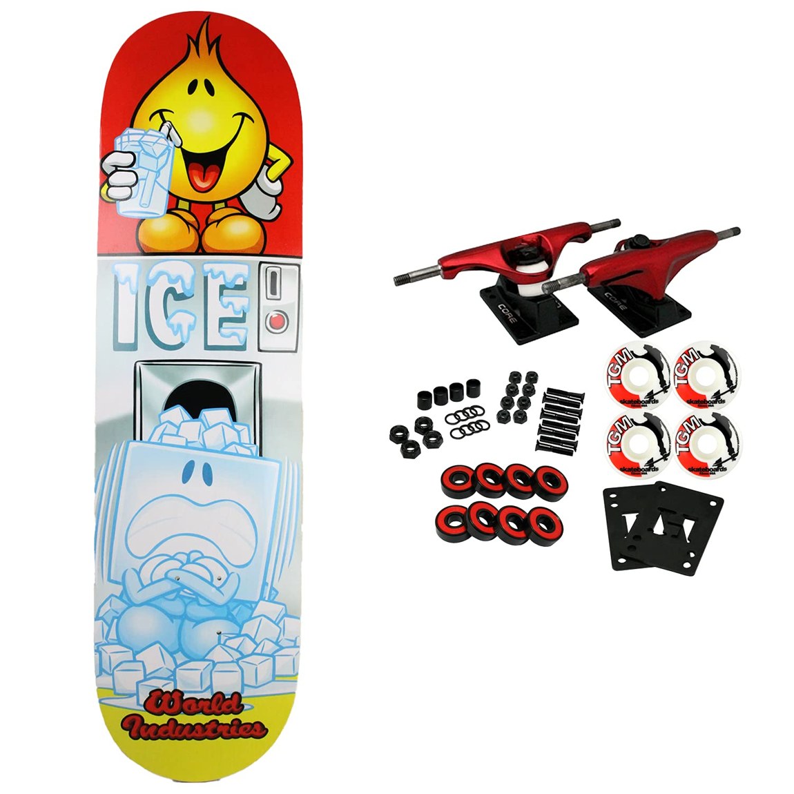 PRODUCT DETAILS World Industries Ice Cube Willy スケートボード コンプリート 8.25" カナディアンメイプル 組み立てセット【商品仕様】・ 種別：スケートボード（コンプリート・組み立てセット...