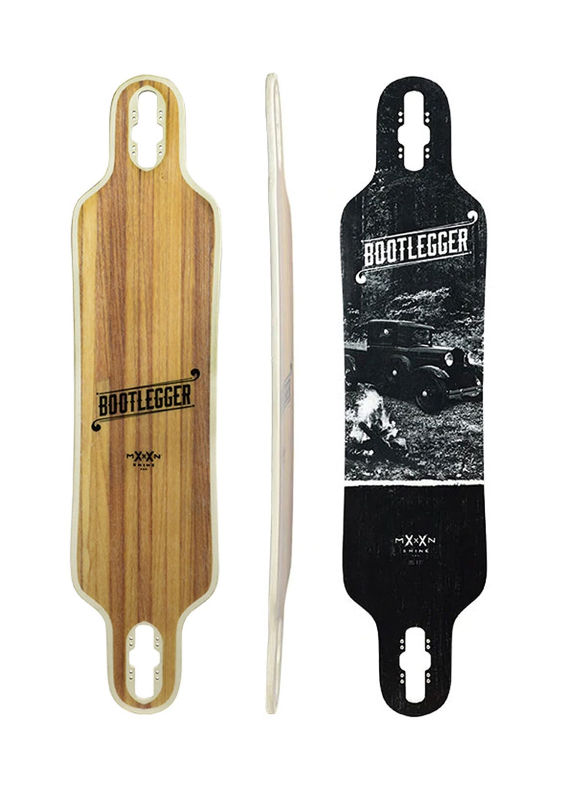 PRODUCT DETAILS Moonshine Manufacturing Bootlegger ロングボード デッキ 9.13インチ 39.5インチ 防水 クルーザー【商品仕様】・ 種別：ロングボード デッキ（デッキのみ）・ デッキ幅...