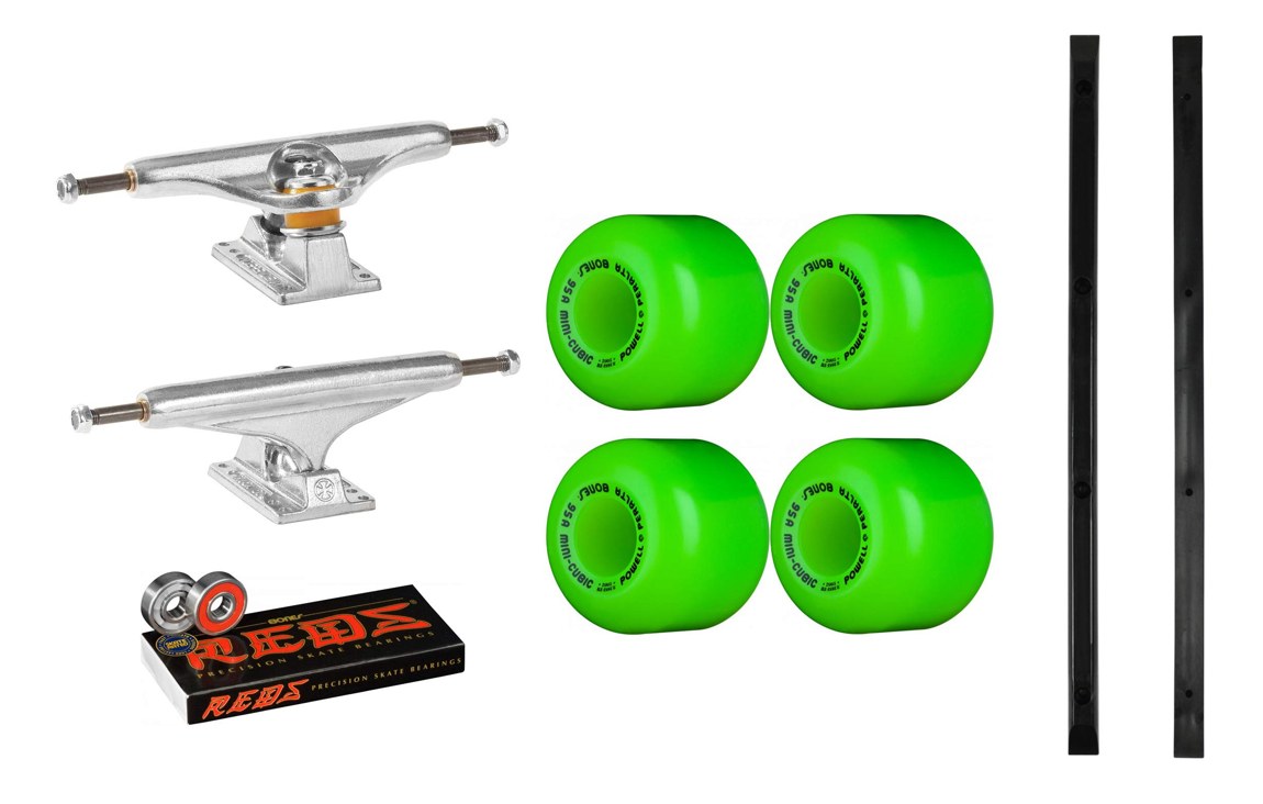 PRODUCT DETAILS INDEPENDENT 144 トラック POWELL PERALTA 64mm ウィール BONES REDS ベアリング レールバー セット スケートボード パーツ【商品仕様】・ ブランド：INDEPEN...