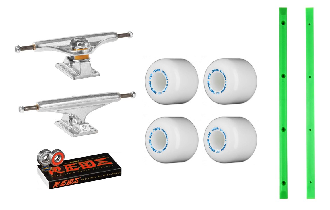 PRODUCT DETAILS INDEPENDENT 129 トラック Powell Peralta ウィール Bones Reds ベアリング レール スケートボード パーツセット【商品仕様】・ セット内容：トラック、ウィール、ベアリン...
