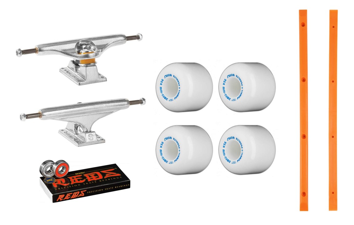 PRODUCT DETAILS INDEPENDENT 139 Powell Peralta 64mm Bones Reds スケートボード パーツセット トラック ウィール ベアリング レールバー 8.0インチ【商品仕様】・ トラック：I...