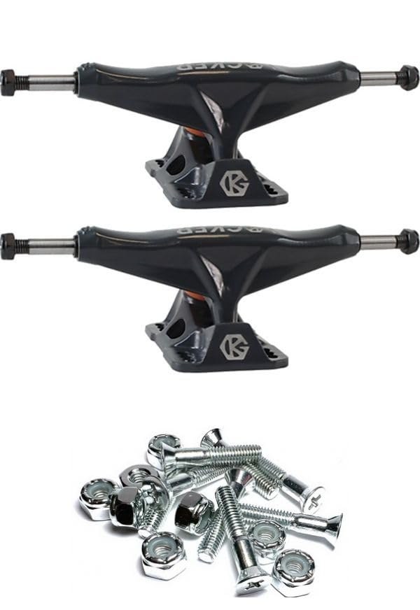 PRODUCT DETAILS Grind King Locker Battleship Grey スケートボード トラック 6.37" Hanger 9.25" Axle ハードウェア付属【商品仕様】・ 種別：スケートボード用トラック・ ...