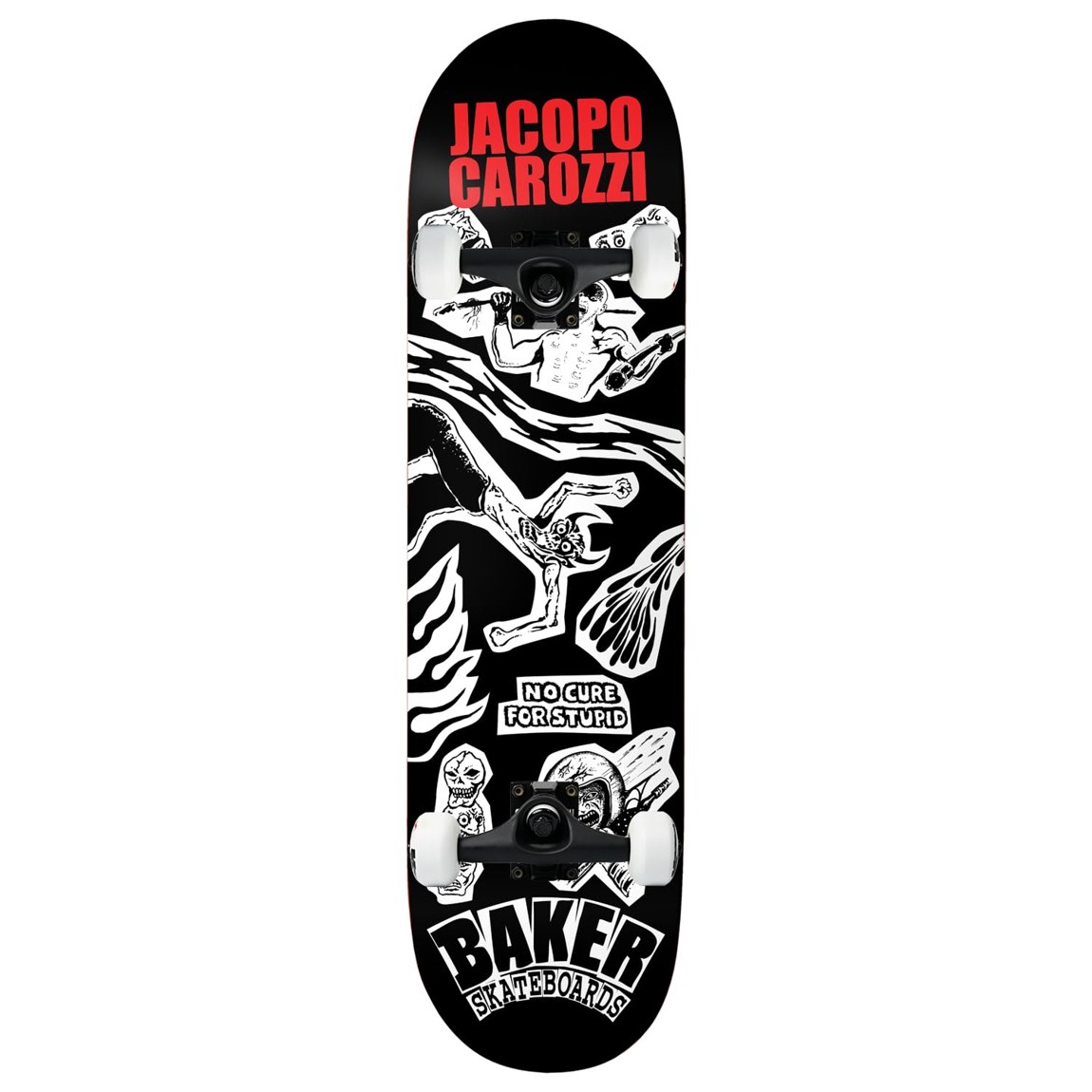 PRODUCT DETAILS Baker Jacopo Carozzi Divine Evil コンプリート スケートボード 8.25" x 31.875"【商品仕様】・ 種別：コンプリート スケートボード（完成品）・ デッキサイズ：8....