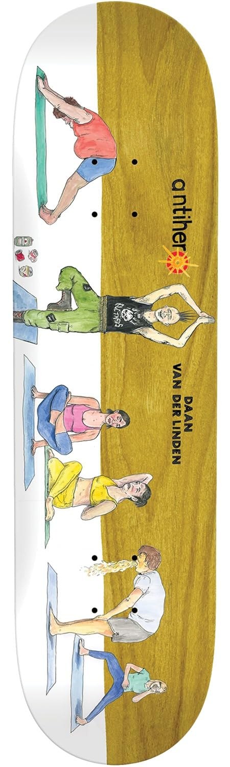 PRODUCT DETAILS Anti Hero Daan Van Der Linden Fart Yoga スケートボード デッキ 8.38インチ【商品仕様】・ 種別：スケートボード デッキ・ デッキ幅：8.38インチ（約21.29cm...