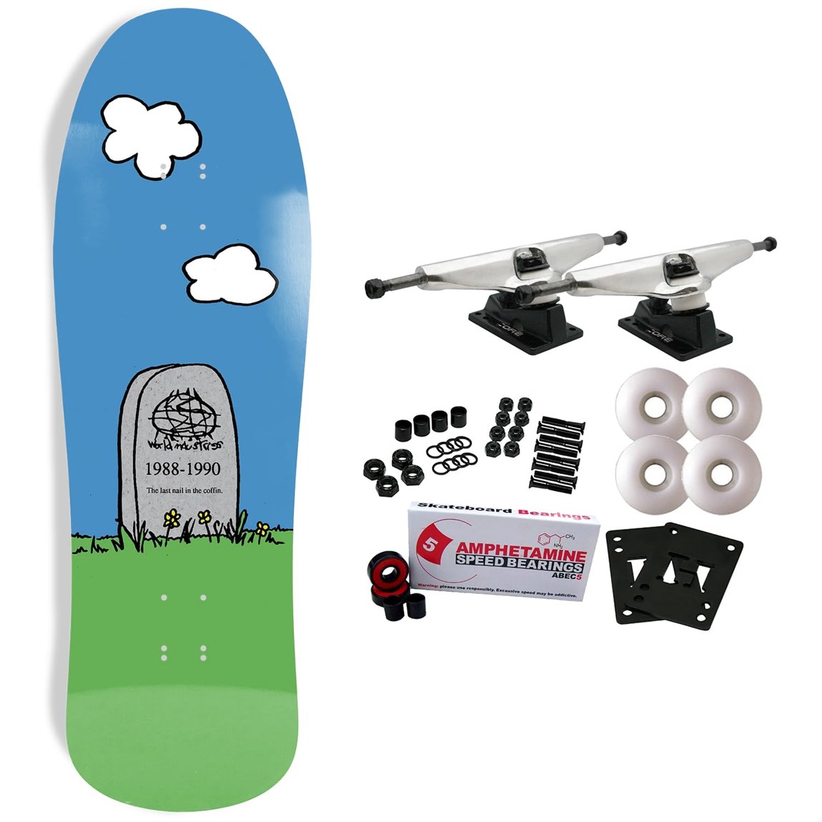 PRODUCT DETAILS World Industries Skateboarding is Dead コンプリート スケートボード 10" x 31.3"【商品仕様】・ 種別：コンプリート スケートボード（未組み立てキット）・ デッ...