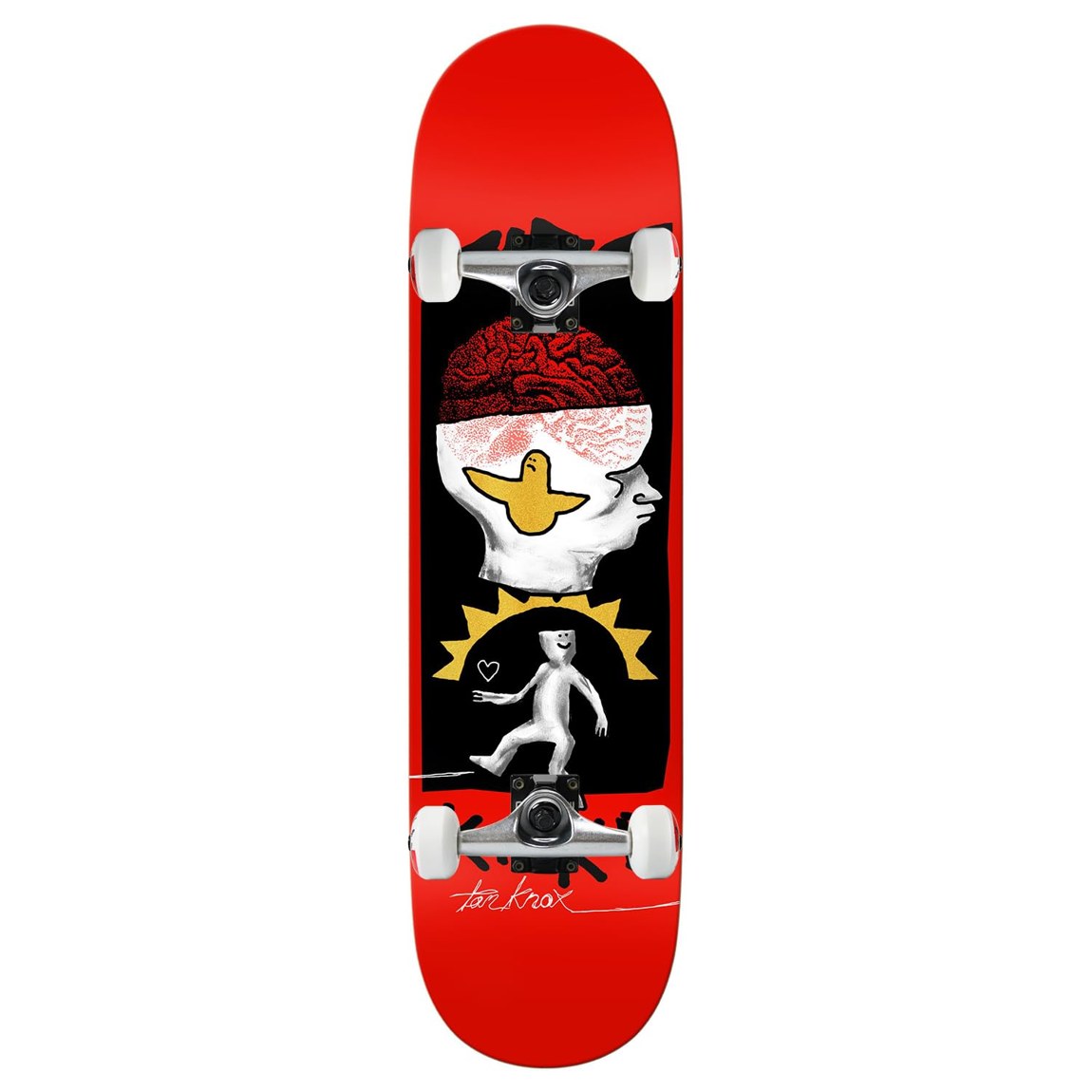 PRODUCT DETAILS Krooked Knox Brain and Bird スケートボード コンプリート 8.5" x 32.18" 完成品 スケボー【商品仕様】・ 種別：スケートボード コンプリート（完成品）・ デッキ幅：8....