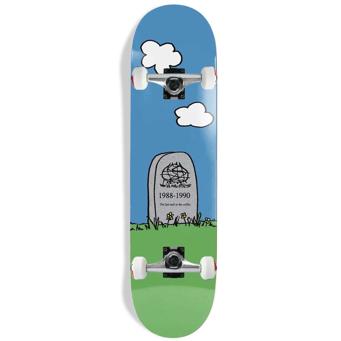 PRODUCT DETAILS World Industries Skateboarding is Dead スケートボード コンプリート 8.5" x 32.2" 完成品【商品仕様】・ 種別：スケートボード コンプリート（完成品）・ デッ...