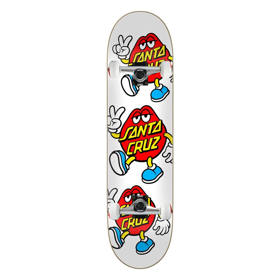 PRODUCT DETAILS Santa Cruz Dot Guy コンプリート スケートボード 8.0インチ ストリート パーク【商品仕様】・ ブランド：Santa Cruz・ 種別：コンプリートスケートボード（完成品）・ デッキサイズ...