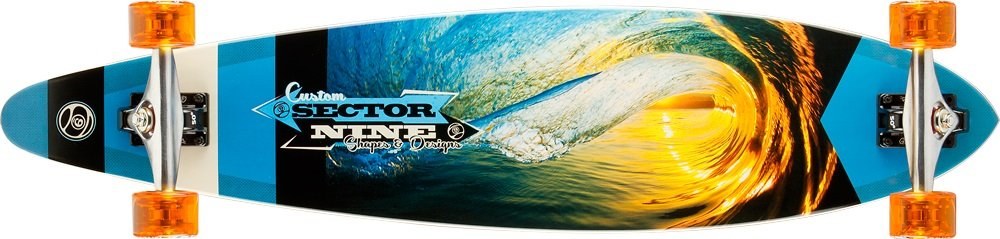 PRODUCT DETAILS Sector 9 Ledger ロングボード コンプリート スケートボード 9.2 x 40インチ【商品仕様】・ 種別：ロングボード コンプリート（完成品）・ サイズ：幅 9.2インチ（約23.37cm） ×...