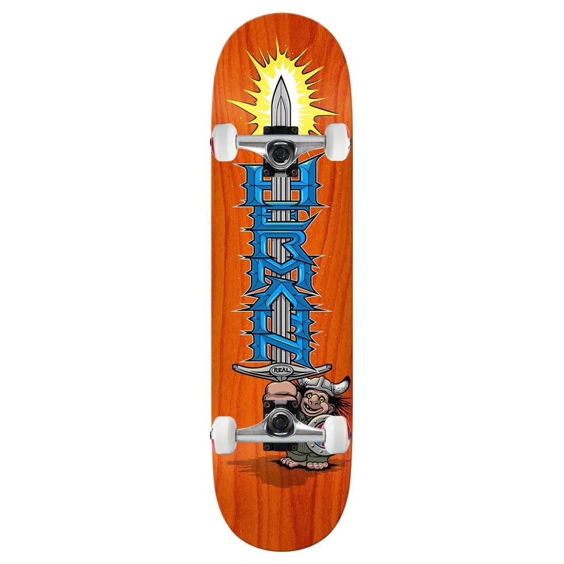 PRODUCT DETAILS REAL Skateboard Hermann Mighty True Fit コンプリート スケートボード 8.5インチ【商品仕様】・ 種別：スケートボード コンプリート（完成品）・ デッキ幅：8.5インチ...