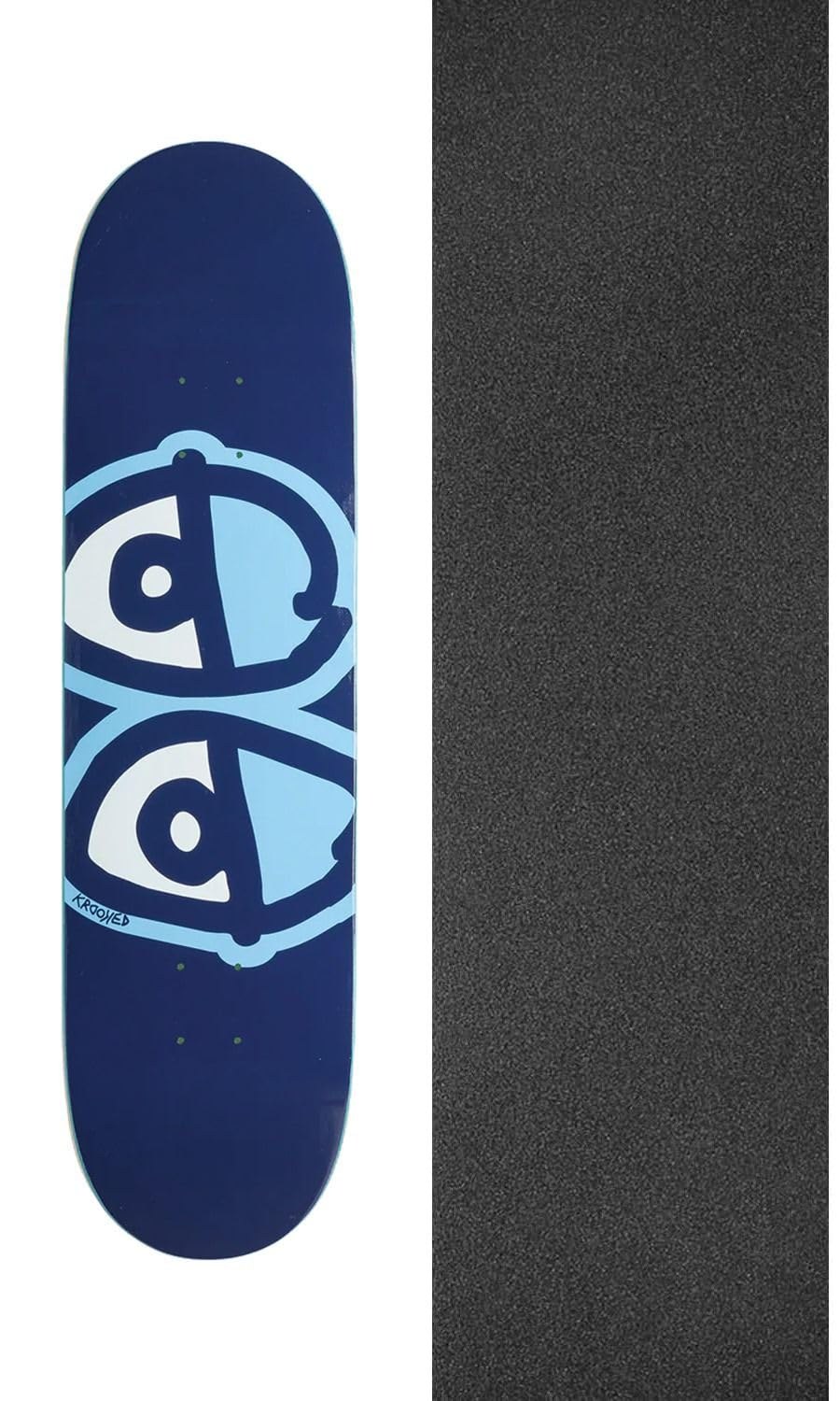 PRODUCT DETAILS Krooked Eyes Easyrider Blue スケートボード デッキ 8.38インチ Jessupグリップテープ付属【商品仕様】・ ブランド：Krooked・ 種別：スケートボード デッキ・ デッキ...