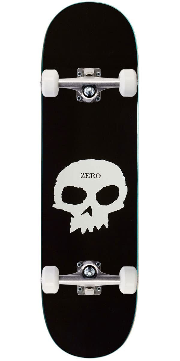 PRODUCT DETAILS Zero Single Skull Skateboard Complete 8.75"【商品仕様】・ 種別：スケートボード コンプリート（完成品）・ デッキ幅：8.75インチ（約22.2cm）・ デッキ長さ：...