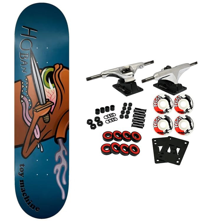 PRODUCT DETAILS Toy Machine Hoban Vengeance スケートボード コンプリート 8.38インチ プロモデル 組み立てキット【商品仕様】・ 種別：スケートボード コンプリート（組み立てキット）・ デッキ幅...