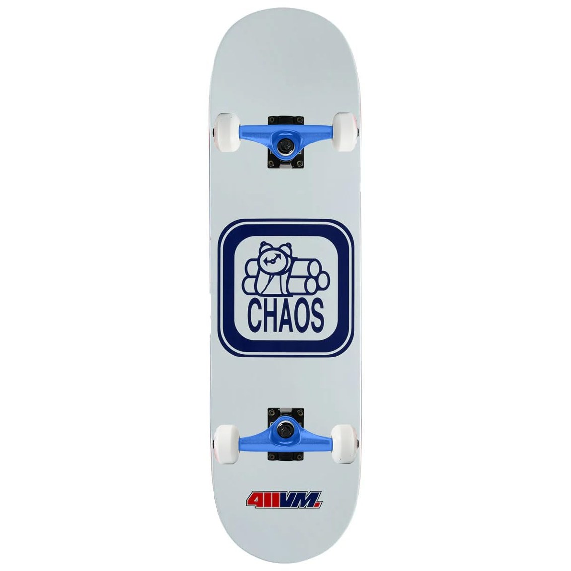 PRODUCT DETAILS 411VM Heritage Chaos スケートボード コンプリート 8.5" x 31.95"【商品仕様】・ 種別：スケートボード コンプリート（完成品）・ デッキ幅：8.5インチ（約21.59cm）・ ...