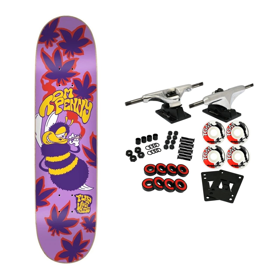 PRODUCT DETAILS Flip Penny High in a Haze スケートボード コンプリート 7.75" x 31.63" 組み立てキット【商品仕様】・ 種別：スケートボード コンプリート（組み立てキット）・ デッキサイ...