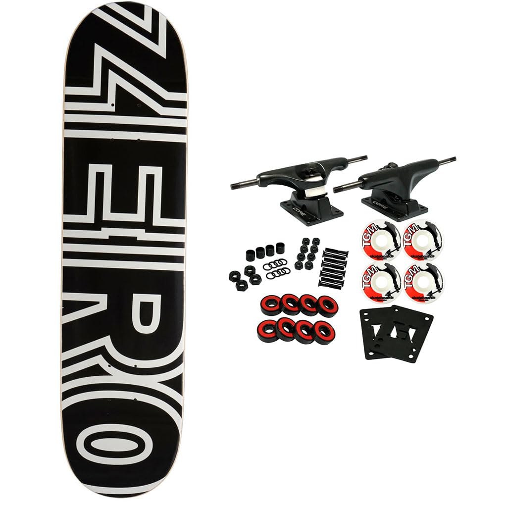 PRODUCT DETAILS Zero Bold Black スケートボード コンプリート 8.5インチ 組み立てキット【商品仕様】・ 種別：スケートボード コンプリート (未組み立てキット)・ デッキ幅：8.5インチ (約21.59cm...