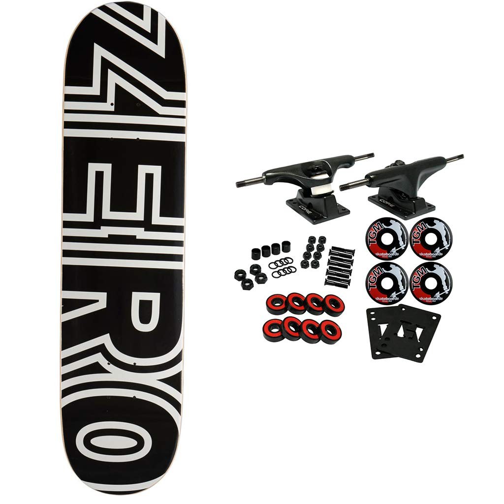 PRODUCT DETAILS Zero Bold Black スケートボード コンプリート 8.0インチ 組み立てセット【商品仕様】・ 種別：コンプリート スケートボード（組み立てセット）・ デッキ幅：8.0インチ（約20.32cm）・ ...