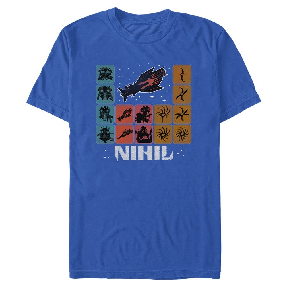 スターウォーズ ハイ・リパブリック Star Wars The High Republic ナイヒル Nihil 元素周期表デザイン Tシャツ 半袖 ロイヤルブルー【商品情報】・ ブランド: スターウォーズ公式ライセンス・ デザイン: ハイ...