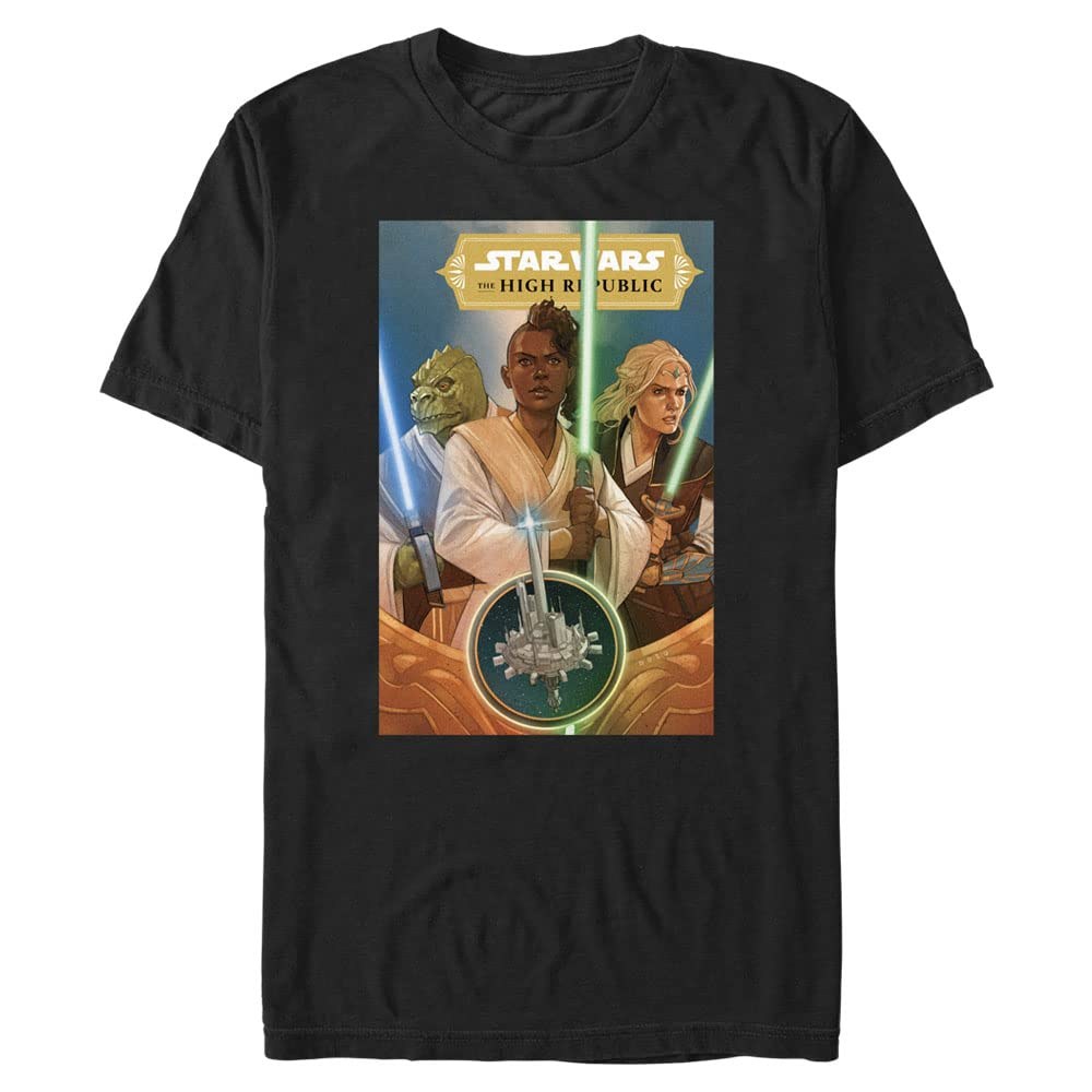 スターウォーズ ハイ・リパブリック Star Wars The High Republic ヒーローカバー デザイン Tシャツ 半袖【商品情報】・ ブランド: スターウォーズ公式ライセンス・ デザイン: ハイ・リパブリック ヒーローカバー・...