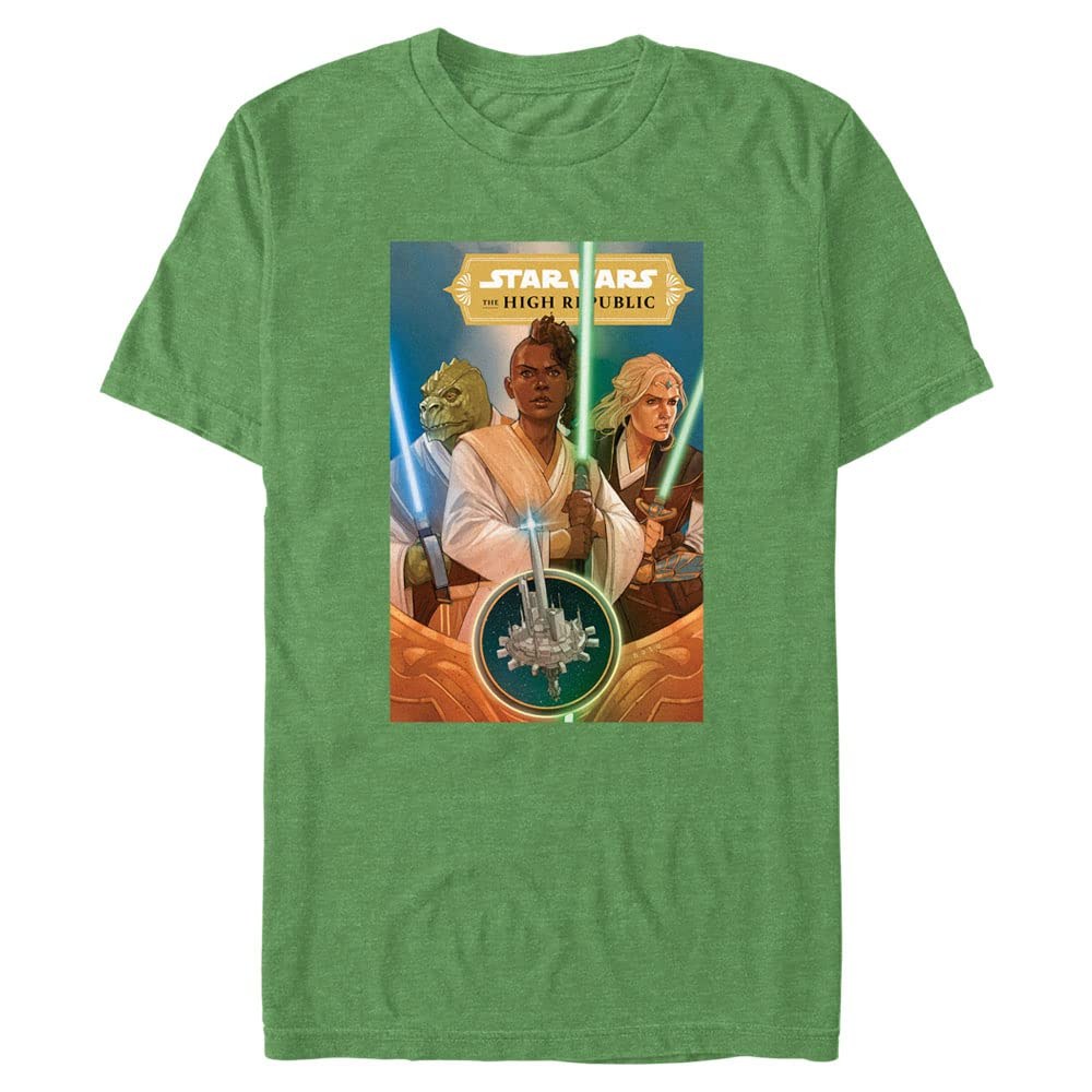 スターウォーズ：ハイ・リパブリック Star Wars: The High Republic ヒーロー・カバー デザイン Tシャツ 半袖【商品情報】・ ブランド: スターウォーズ公式ライセンス・ デザイン: ハイ・リパブリック ヒーロー・カ...