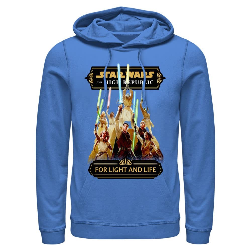 スター・ウォーズ：ハイ・リパブリック Star Wars: The High Republic ライターズ・アップ・ハイ Lighters Up High デザイン プルオーバー パーカー フーディー 長袖【商品情報】・ ブランド: スター...