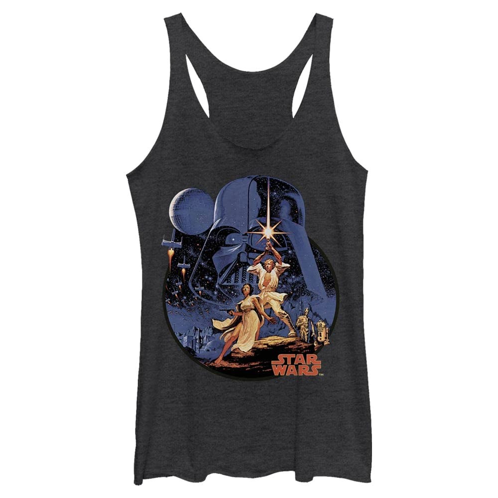 スターウォーズ Star Wars ステラ ヴィンテージ Stellar Vintage デザイン タンクトップ レディース ノースリーブ【商品情報】・ ブランド: スターウォーズ公式ライセンス・ デザイン: ステラ ヴィンテージ (Ste...